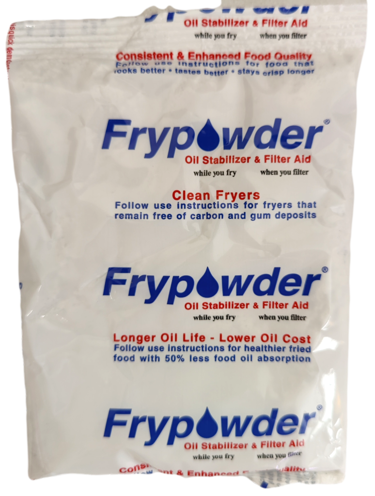 MirOil P32B FryPowder Oil Stabilizer - 32 x 240ml B Size Packs - MirOil USA